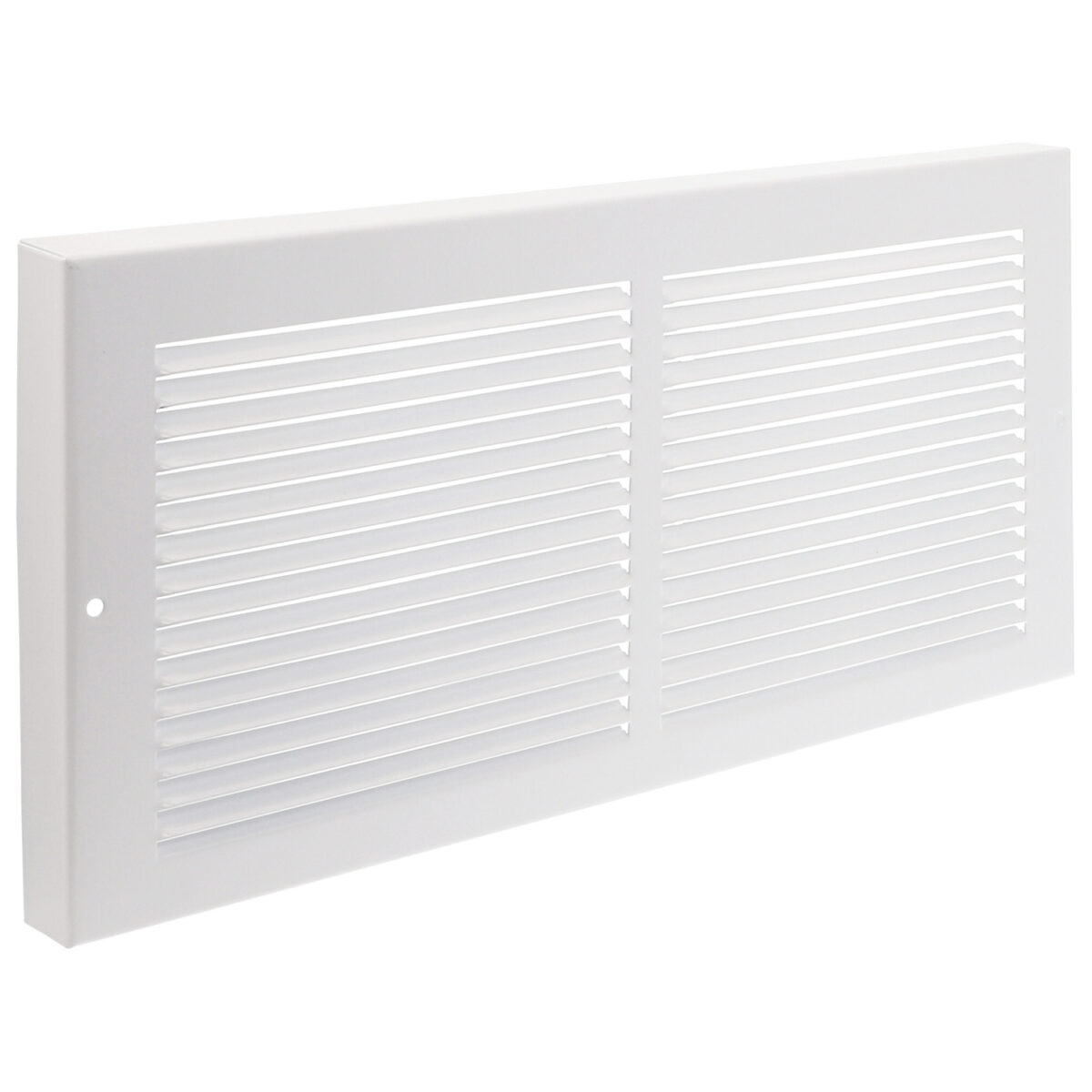 Imperial Baseboard Vent - White Metal - TimberTown Building Centre