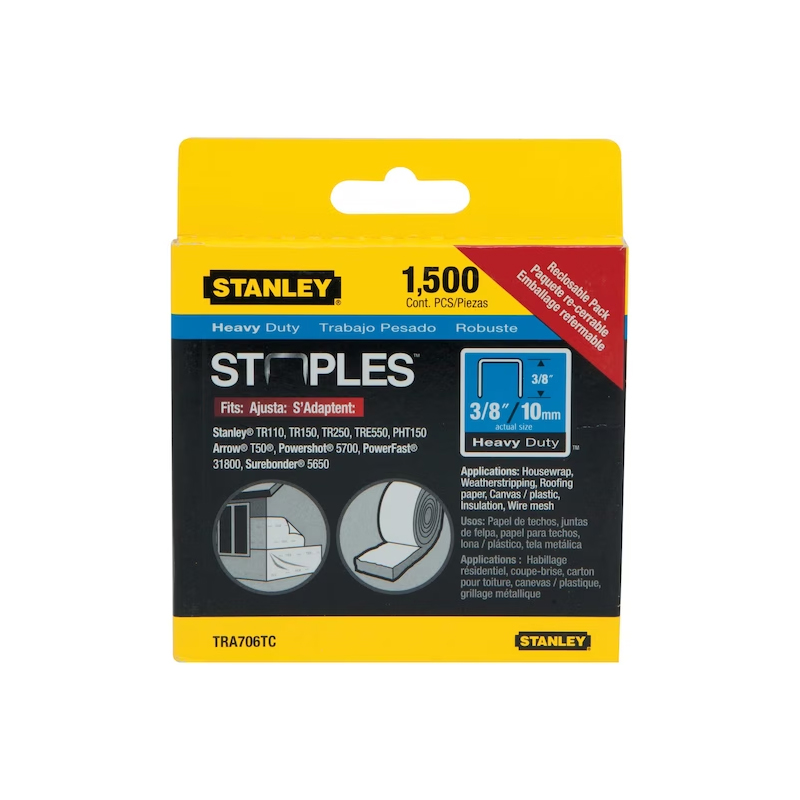 STANLEY Heavy Duty Staples - TimberTown Building Centre