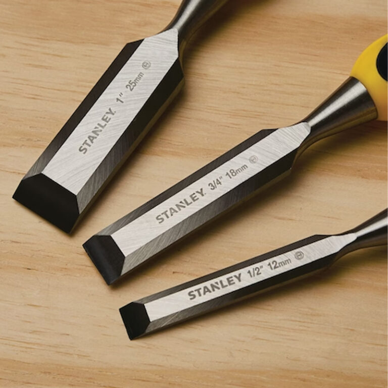 STANLEY 3 pc Wood Chisel Set - TimberTown Building Centre